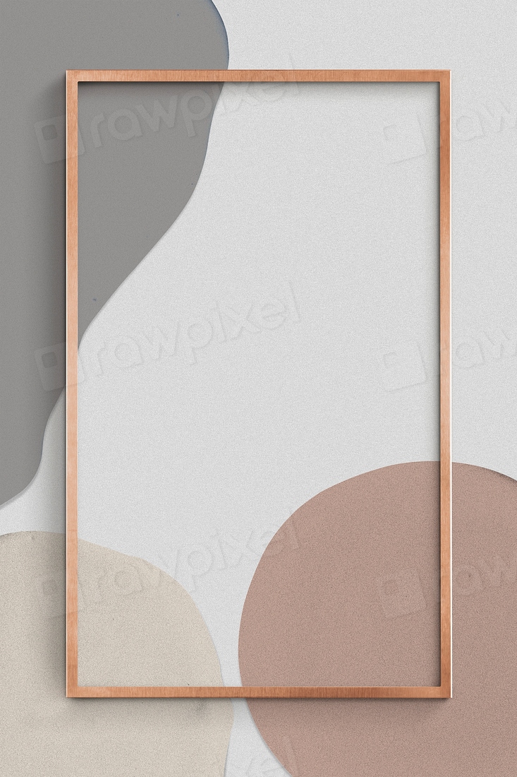 Copper psd frame abstract background | Premium PSD - rawpixel