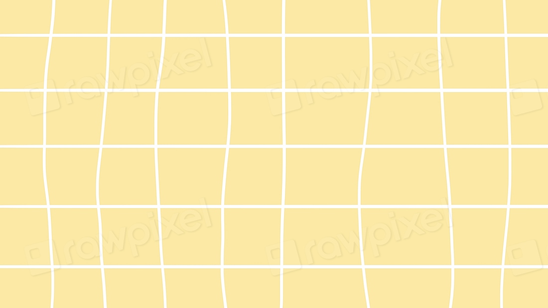 Psd yellow pastel cursive grid | Premium PSD - rawpixel
