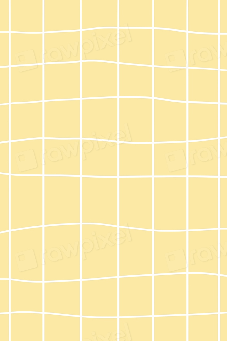 Yellow aesthetic psd grid background | Premium PSD - rawpixel