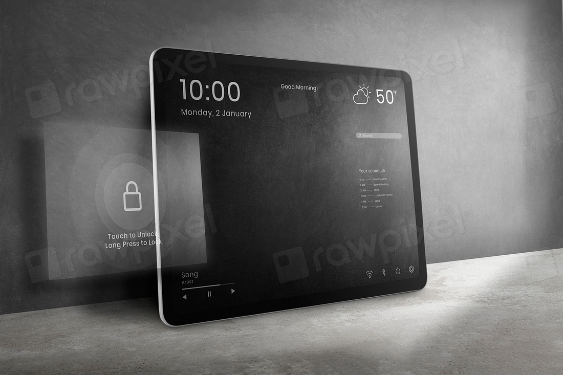 Editable tablet screen mockup psd | Premium PSD Mockup - rawpixel