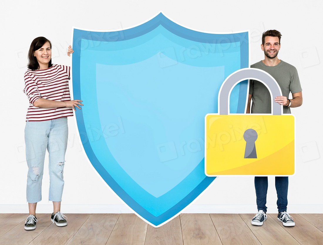 People icons theme security | Premium PSD - rawpixel