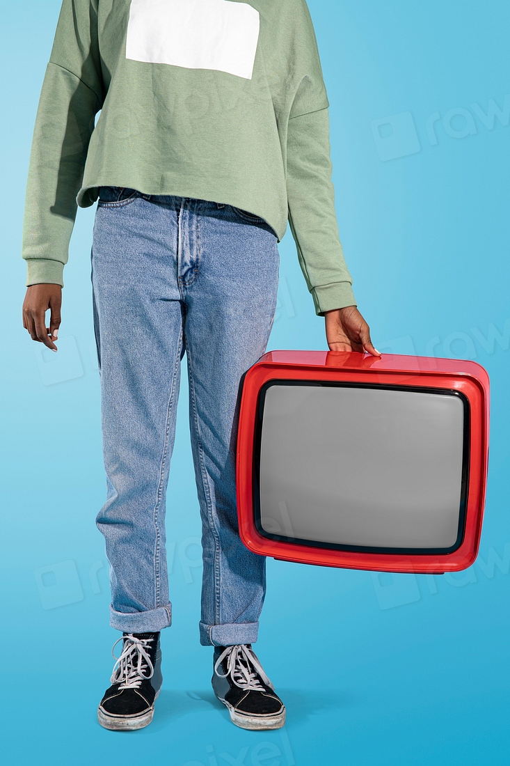 Woman holding an old red | Premium Photo - rawpixel