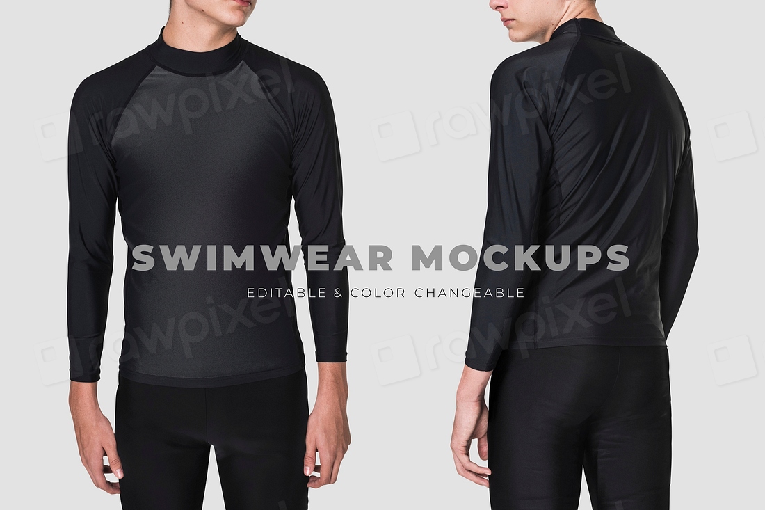 Editable men’s swimwear mockup psd | Premium PSD - rawpixel