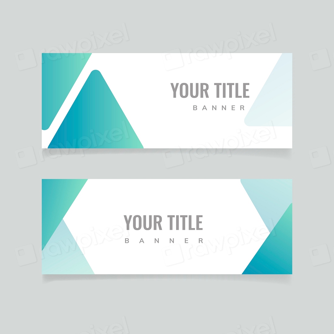 Blank abstract design banner illustration | Premium Vector - rawpixel
