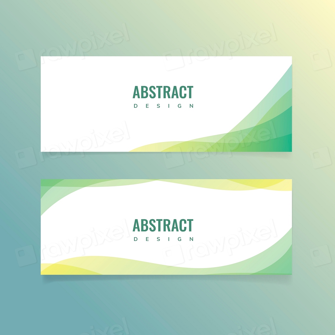 Blank abstract design banner illustration | Premium Vector - rawpixel