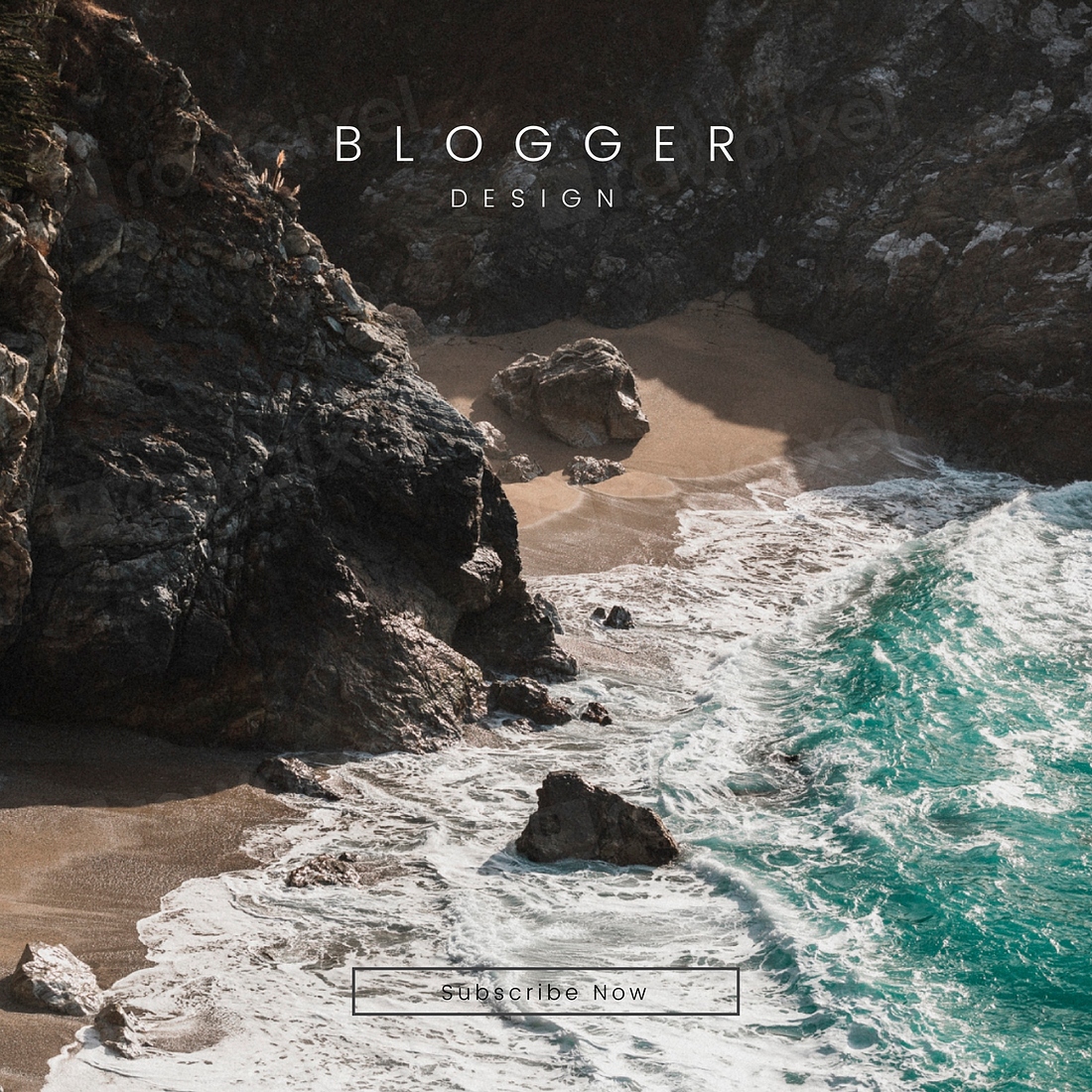 Blog welcome page template design | Premium Vector Template - rawpixel