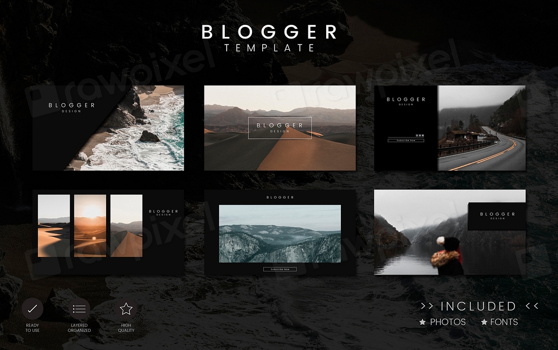 Travel blog feed template design | Premium Vector - rawpixel