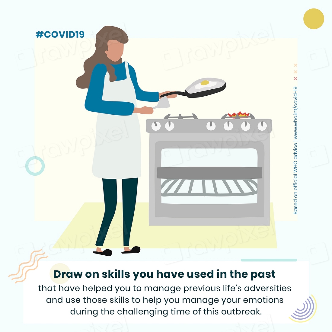 Draw skills coronavirus outbreak social | Free Vector - rawpixel