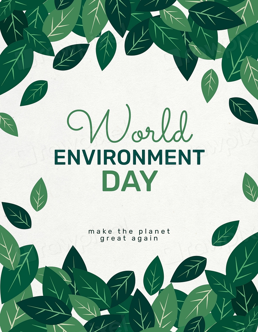 World environment day vector flyer | Premium Vector Template - rawpixel