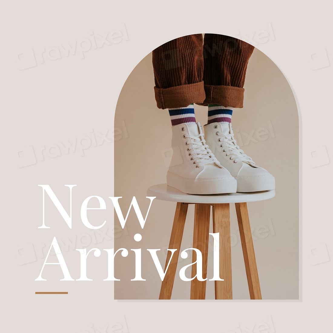 New arrival shopping template vector | Premium Vector Template - rawpixel