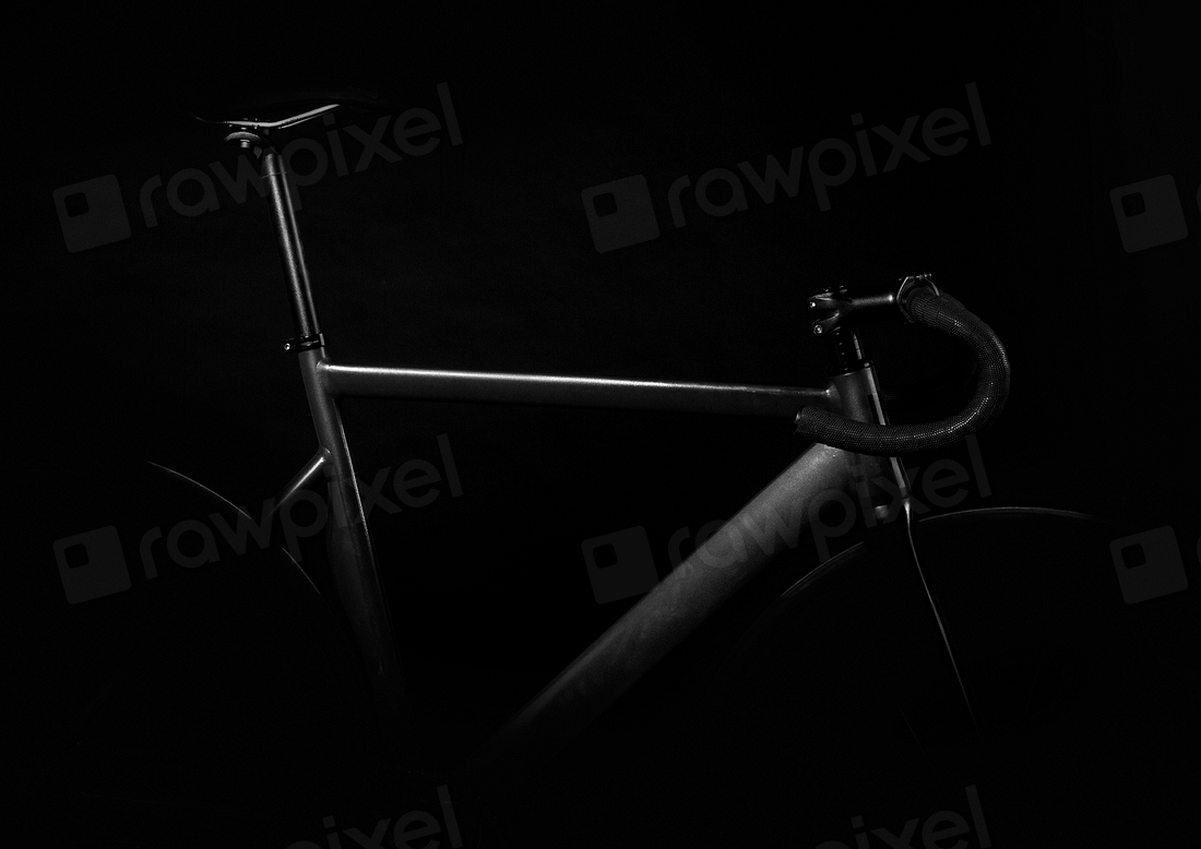 Black road bike black background | Free Photo - rawpixel