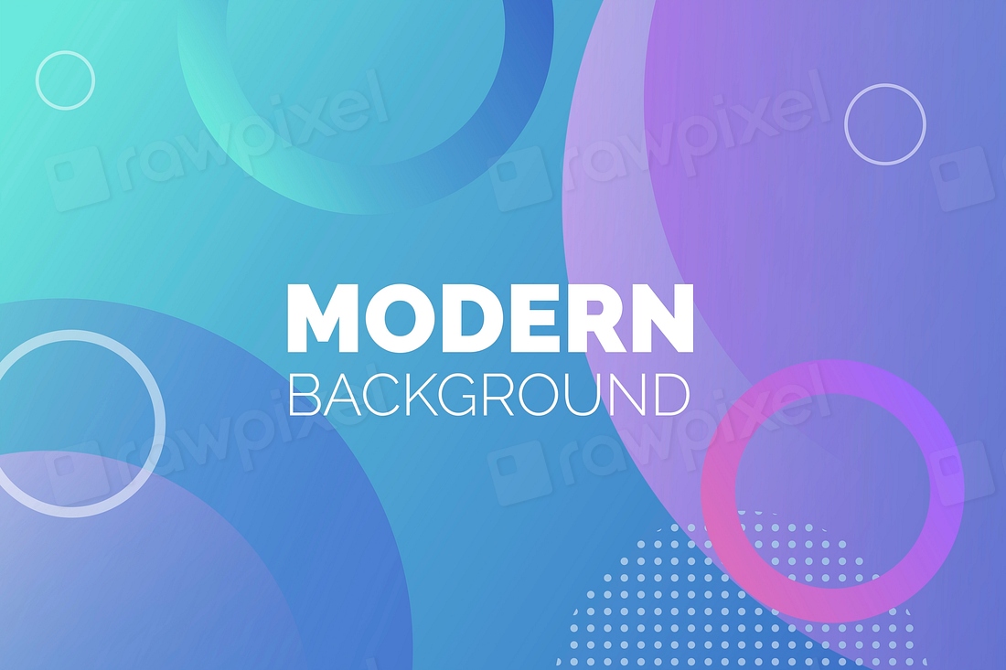 Colorful round modern background vector | Premium Vector - rawpixel