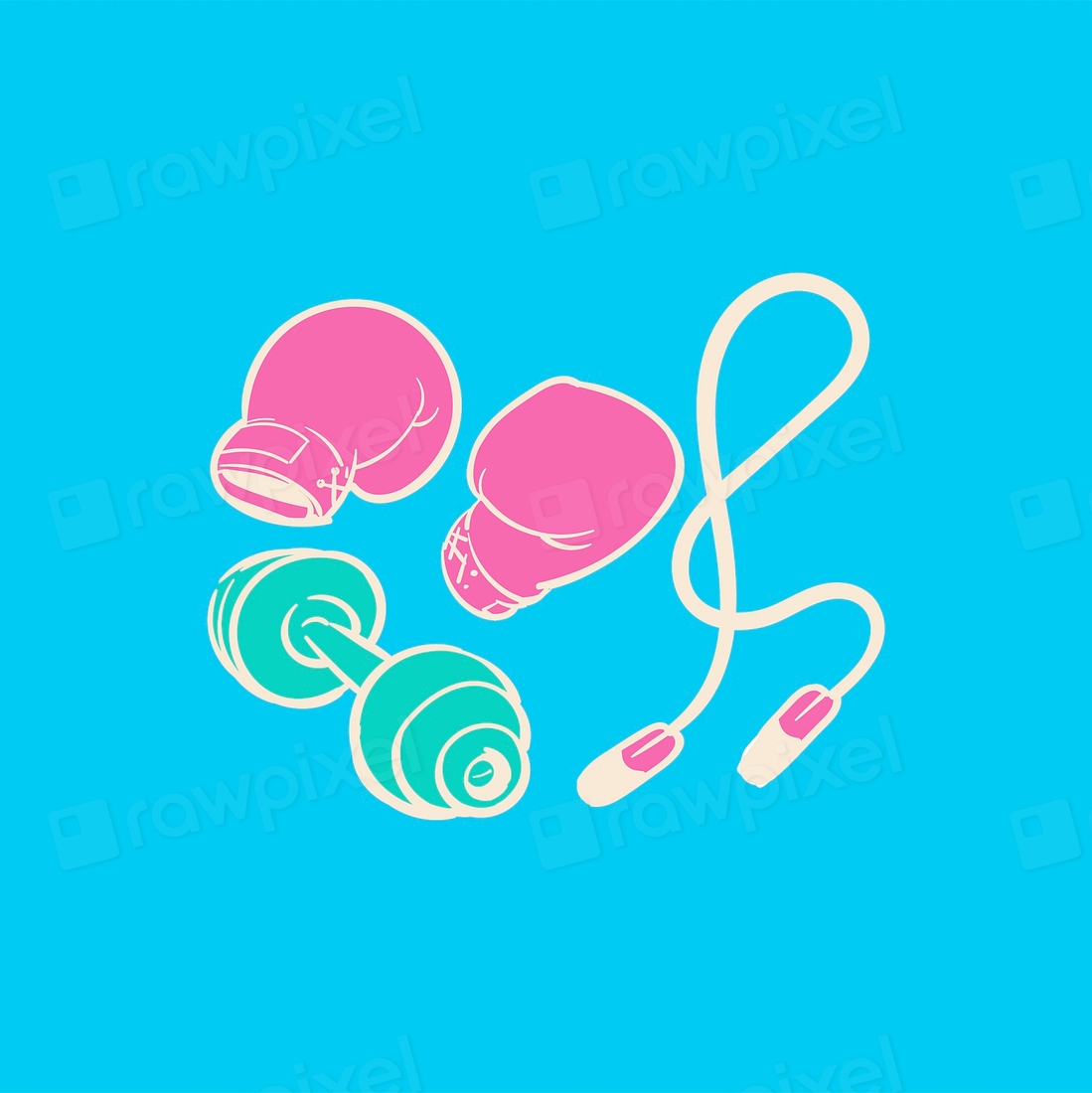 Hand drawing illustration power strength | Premium Vector Illustration ...