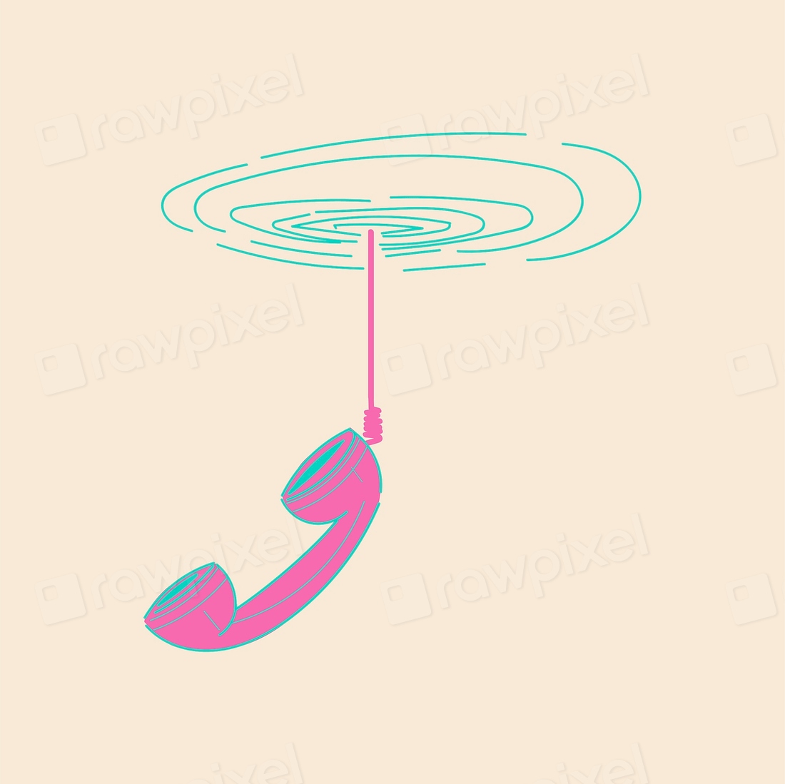 Hand drawing illustration communication concept | Premium Vector ...