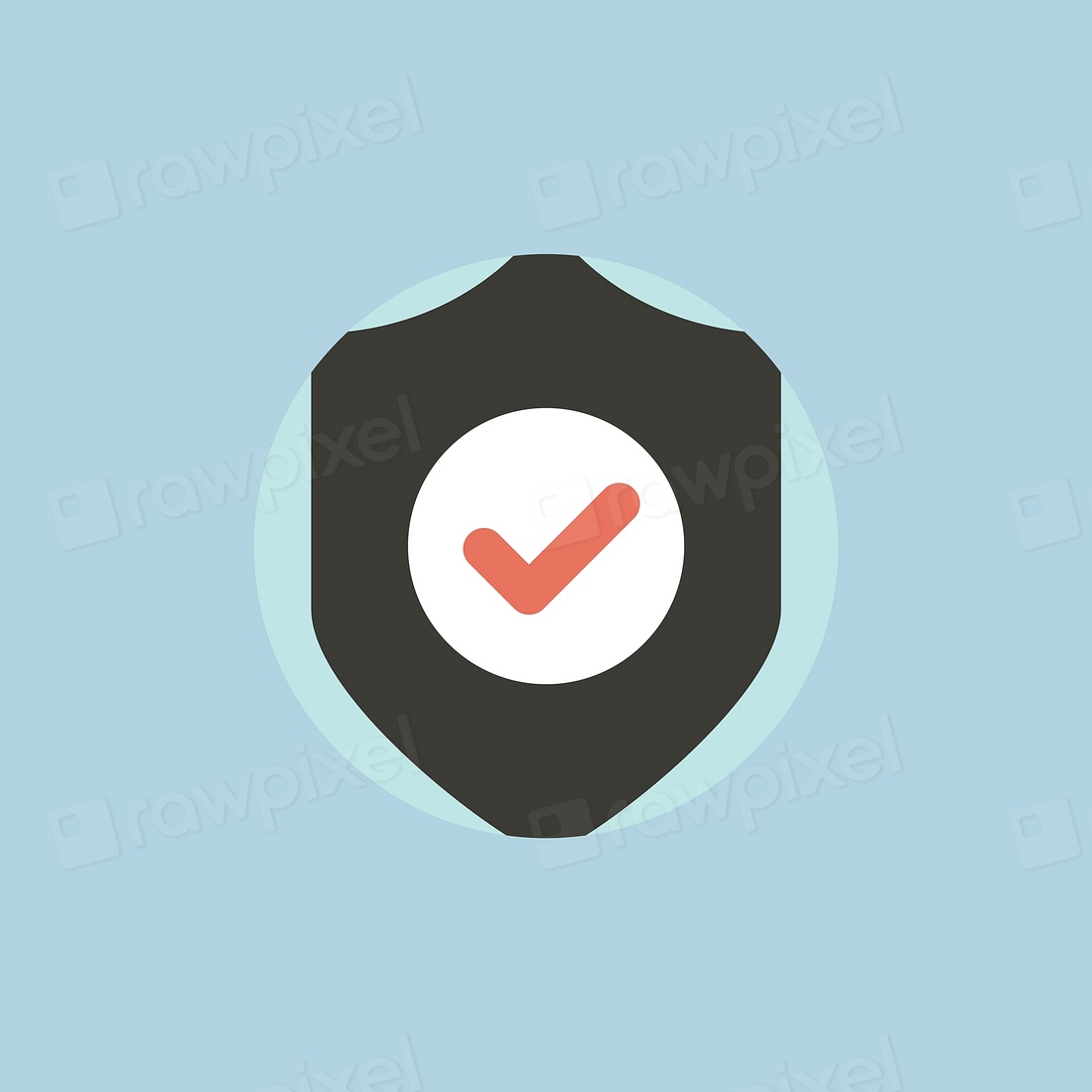 Vector data protection shield icon | Premium Vector - rawpixel