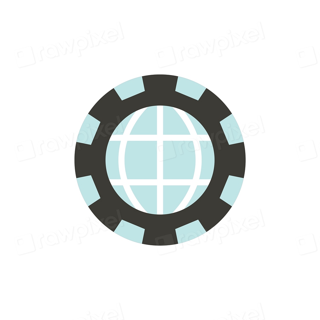 Vector of global icon | Premium Vector - rawpixel