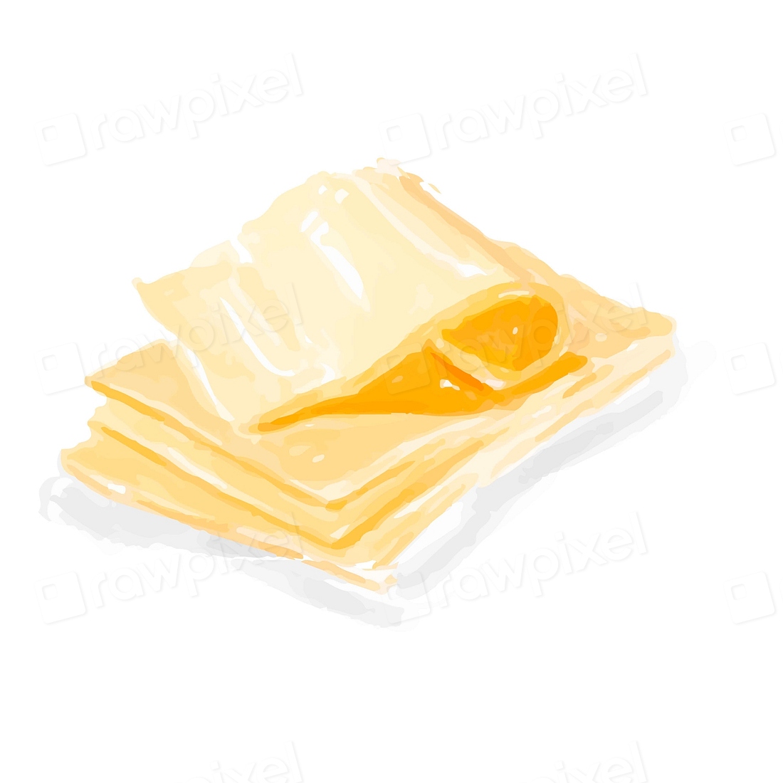 Hand drawn cheese watercolor style | Premium Vector Illustration - rawpixel