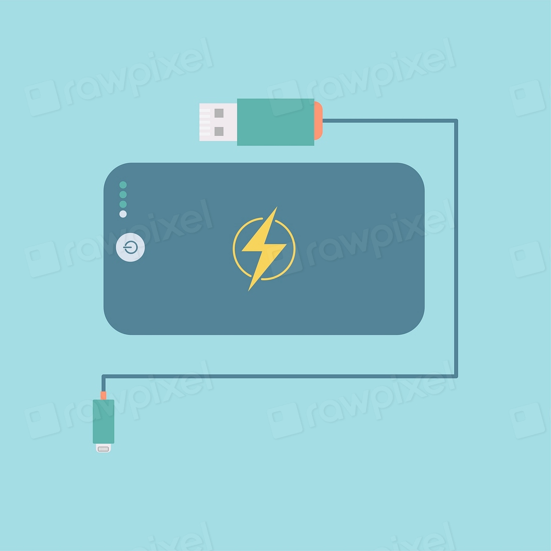 Charging icon mobile phone | Premium Vector - rawpixel