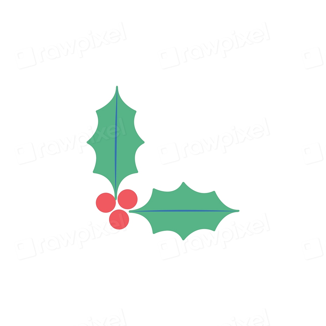 Illustration of mistletoe icon | Premium Vector - rawpixel