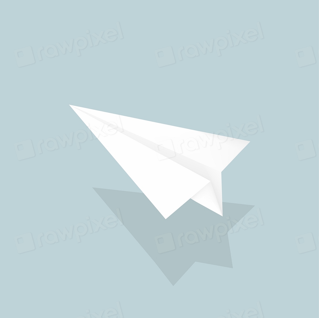 Vector of paper plane icon | Free Vector - rawpixel