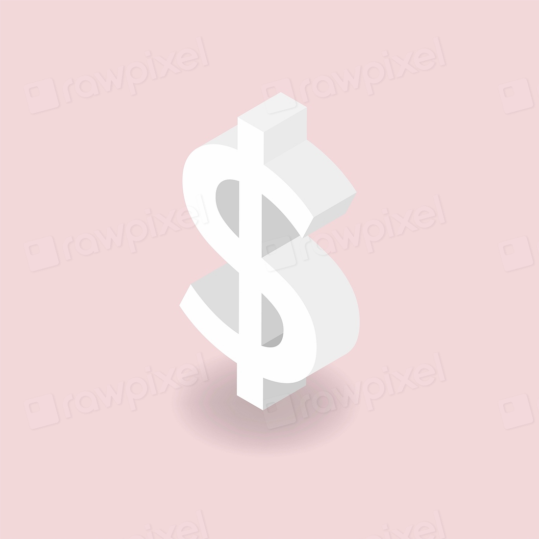 Vector icon dollar sign icon | Premium Vector - rawpixel