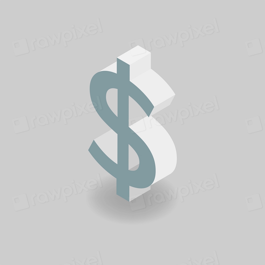 Vector icon dollar sign icon | Premium Vector - rawpixel