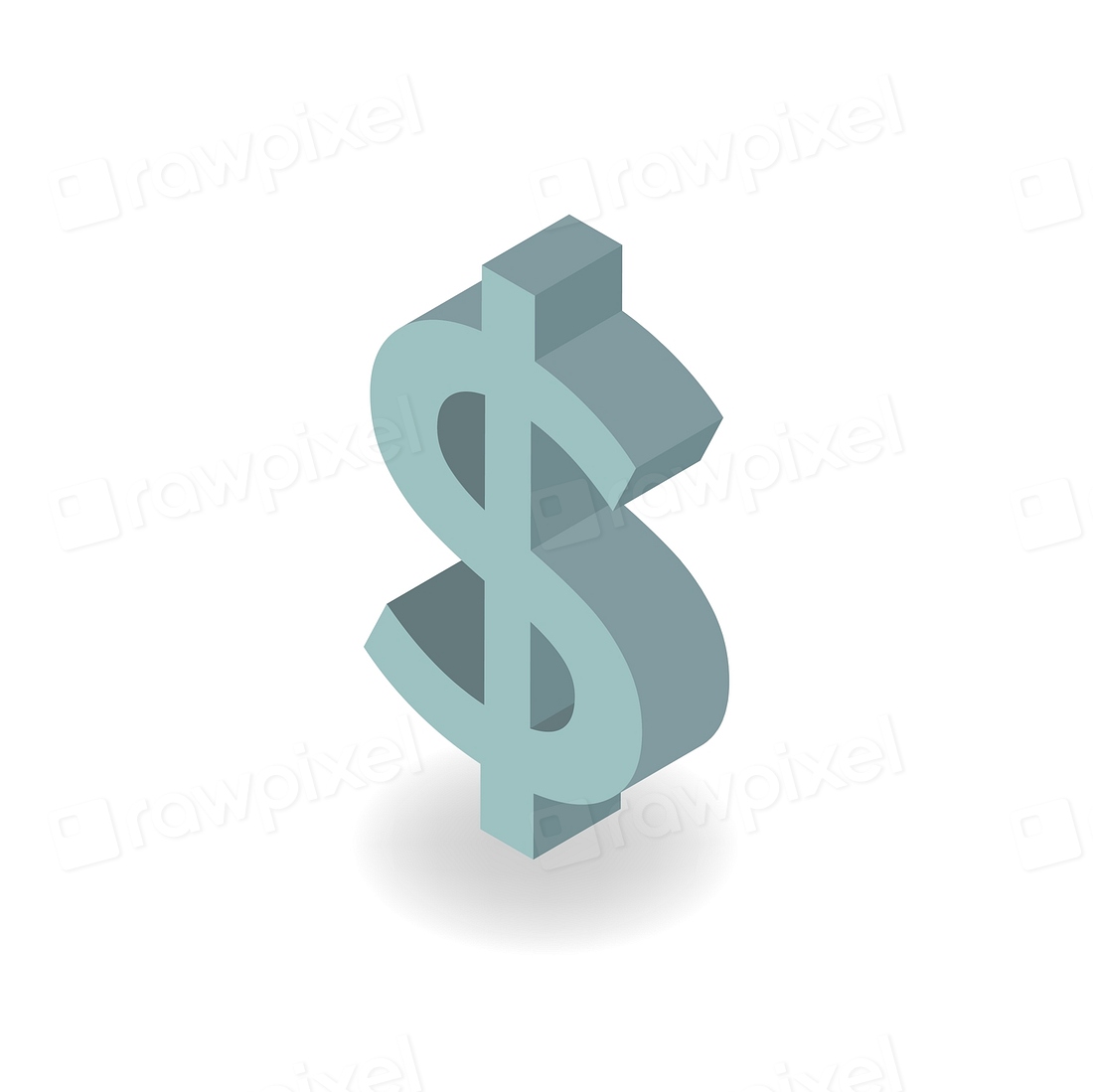 Vector icon dollar sign icon | Premium Vector - rawpixel
