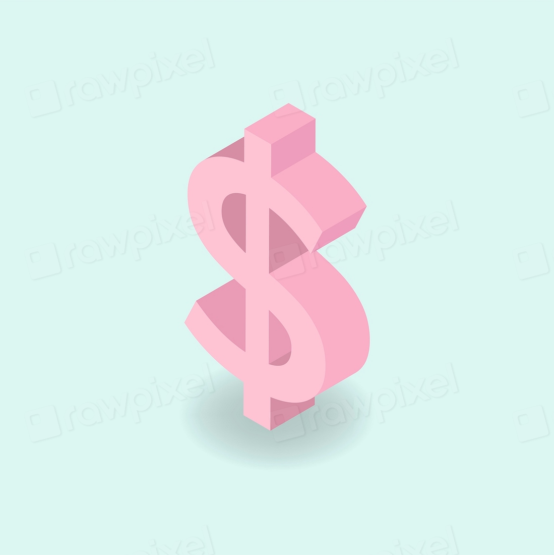 Vector icon dollar sign icon | Premium Vector - rawpixel