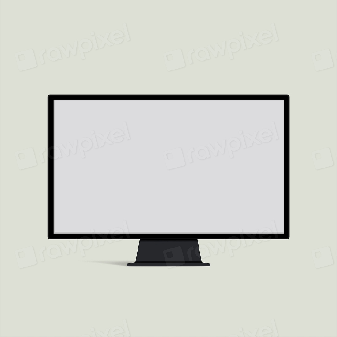 Vector of computer monitor icon | Premium Vector - rawpixel