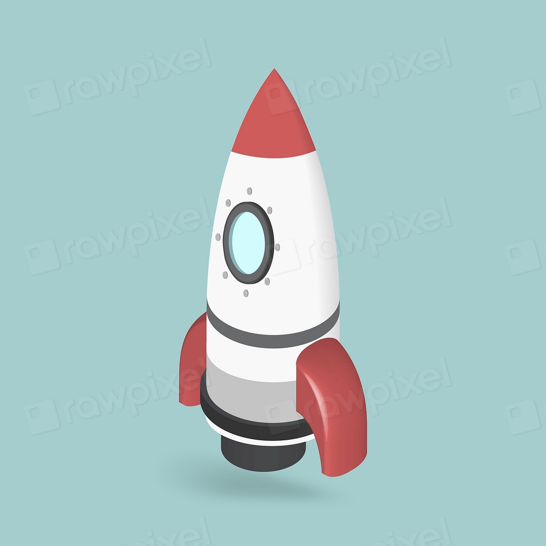 Vector of rocketship icon | Premium Vector - rawpixel