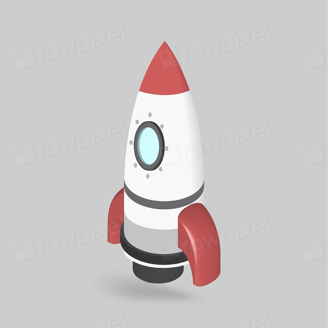 Vector of rocketship icon | Premium Vector - rawpixel