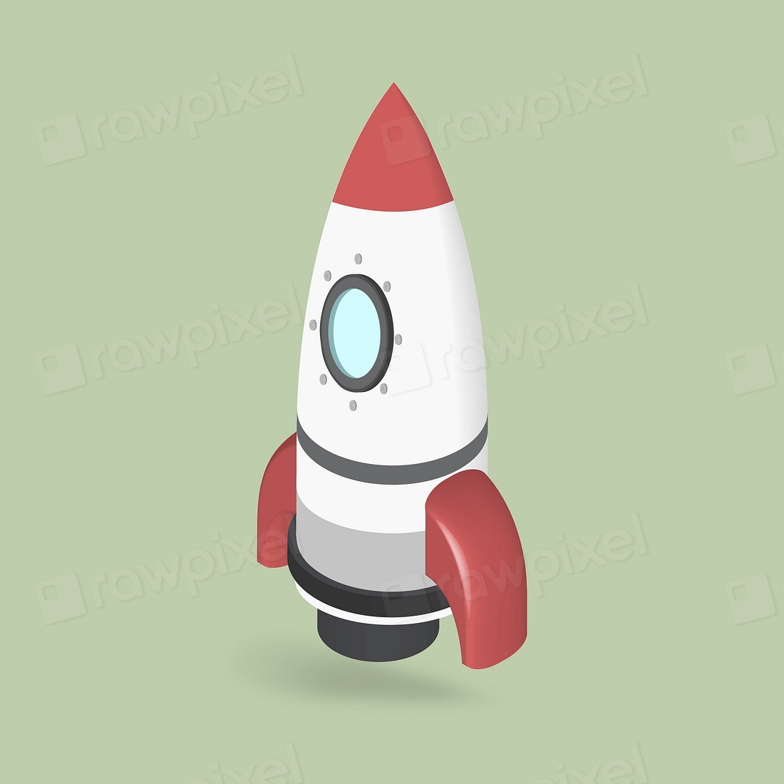 Vector of rocketship icon | Premium Vector - rawpixel
