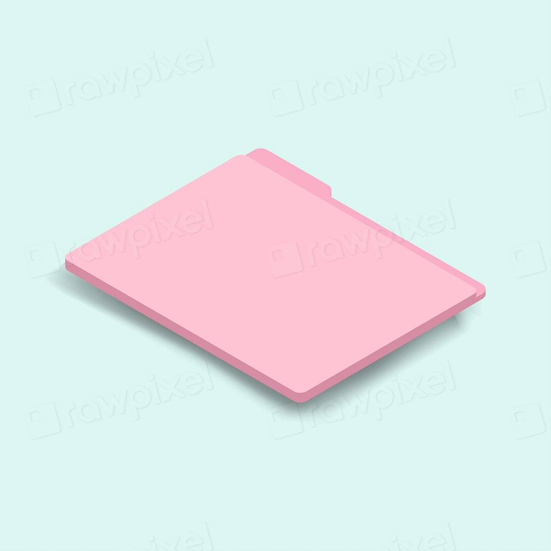 Vector image of folder | Premium Vector - rawpixel