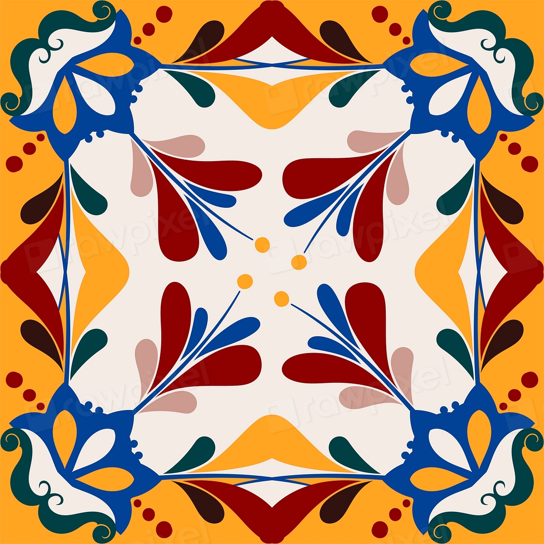 Illustration of tiles textured pattern | Premium Vector - rawpixel