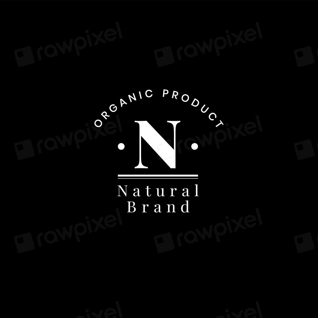 Natural brand logo badge design | Free Vector - rawpixel