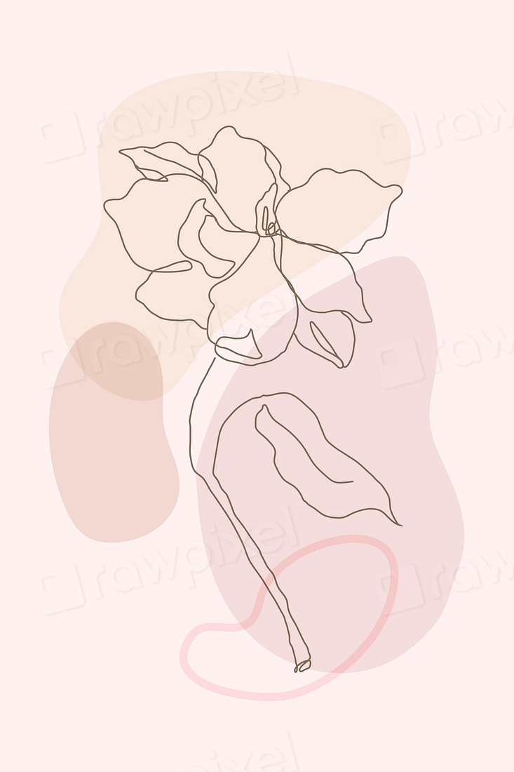 Flower single line art vector | Premium Vector Illustration - rawpixel