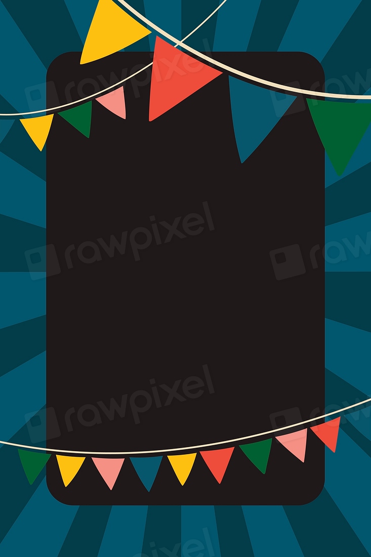 Vintage colorful frame design vector | Premium Vector - rawpixel