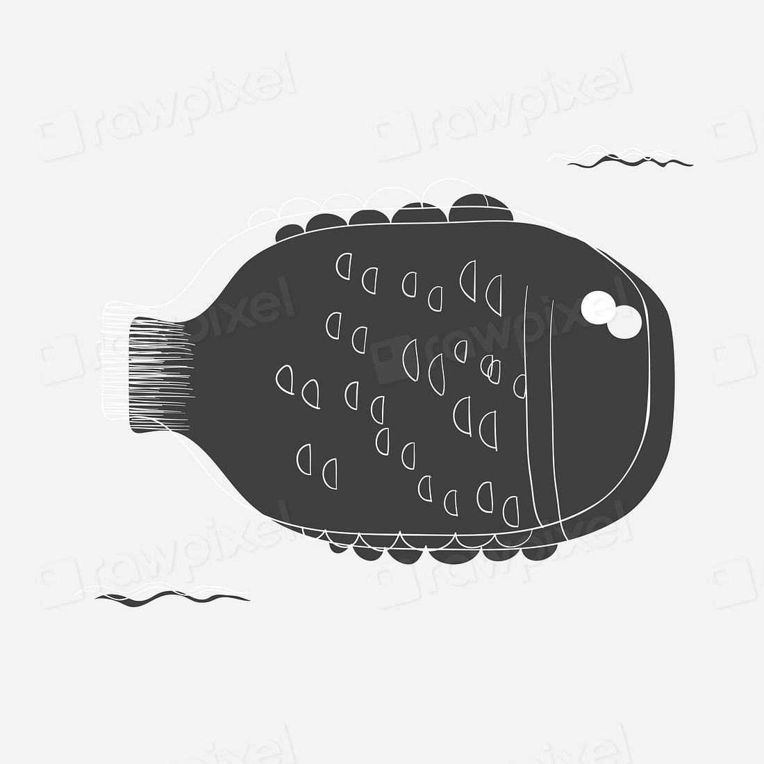 Fish doodle vector | Premium Vector Illustration - rawpixel