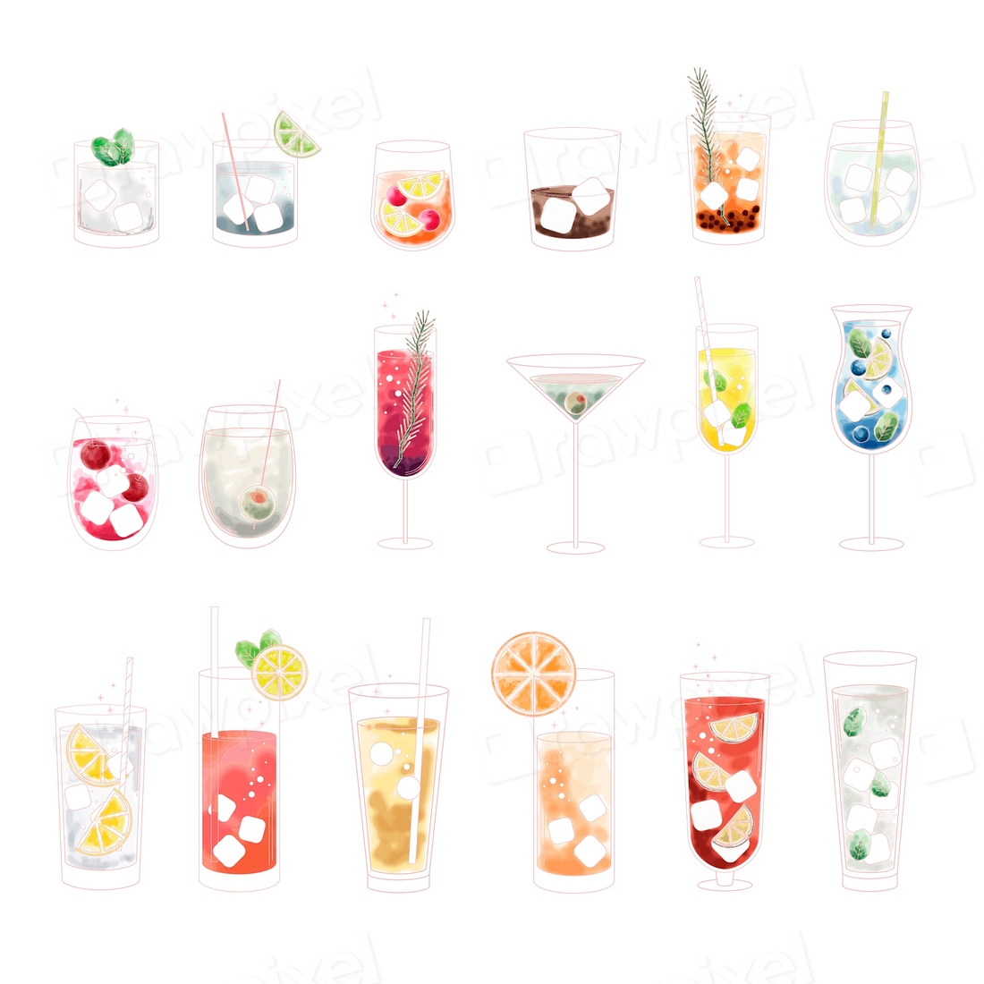 Vector of a beverage | Premium Vector - rawpixel