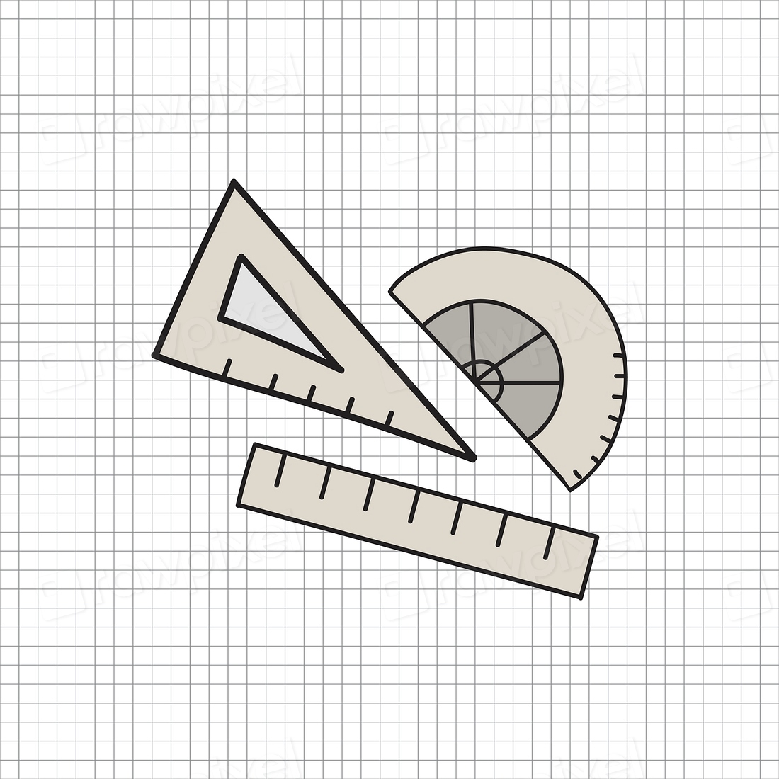 Vector of stationery doodle style | Premium Vector - rawpixel