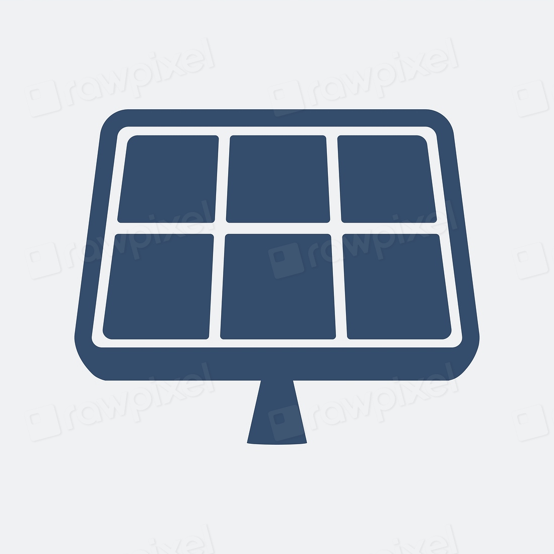 Solar cell logo icon illustration | Premium Vector - rawpixel