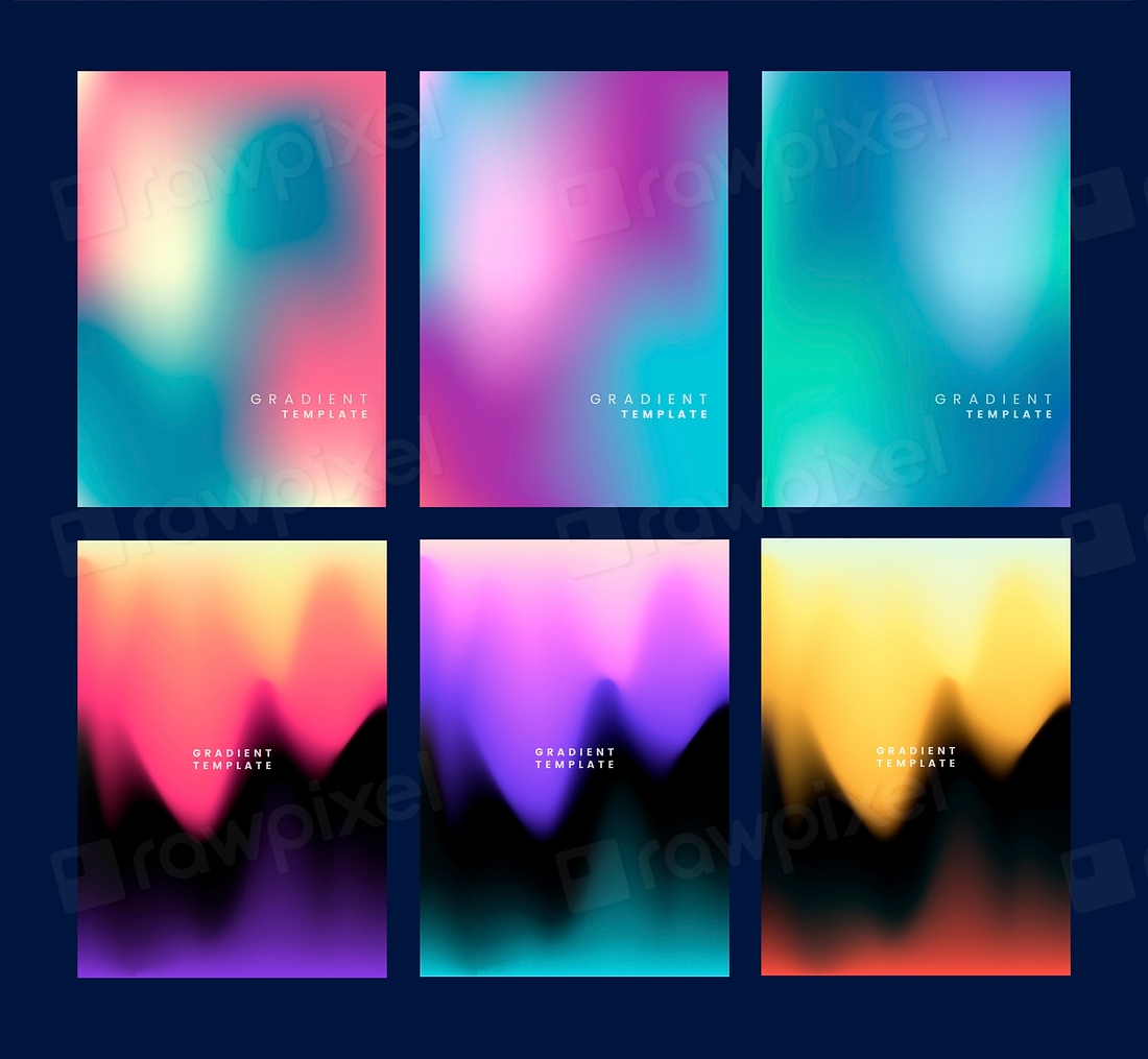 Colorful flyer template design illustration | Premium Vector - rawpixel