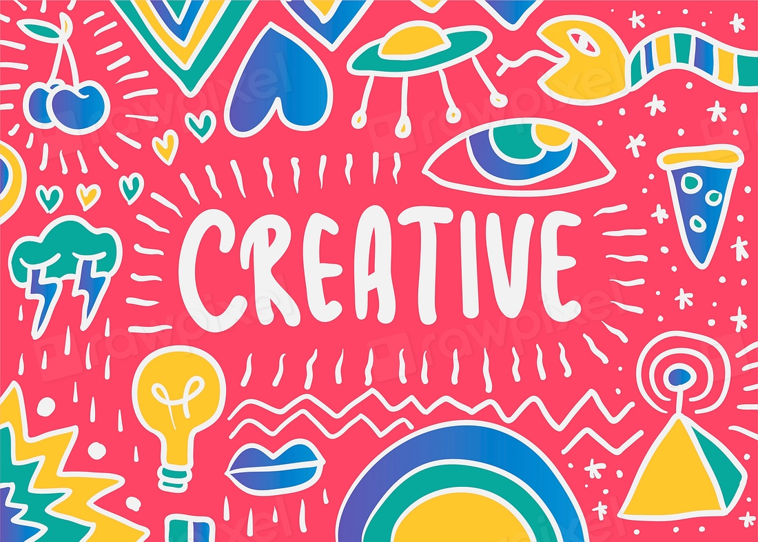 Creative doodle illustration | Free Vector - rawpixel