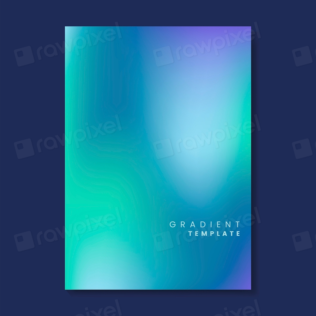 Colorful and blurred gradient template | Premium Vector - rawpixel