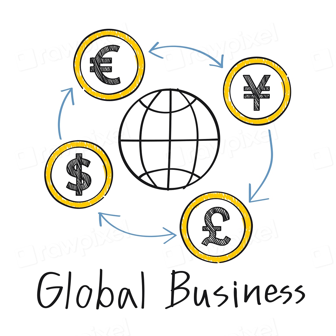 Global business and movement currencies | Premium Vector - rawpixel