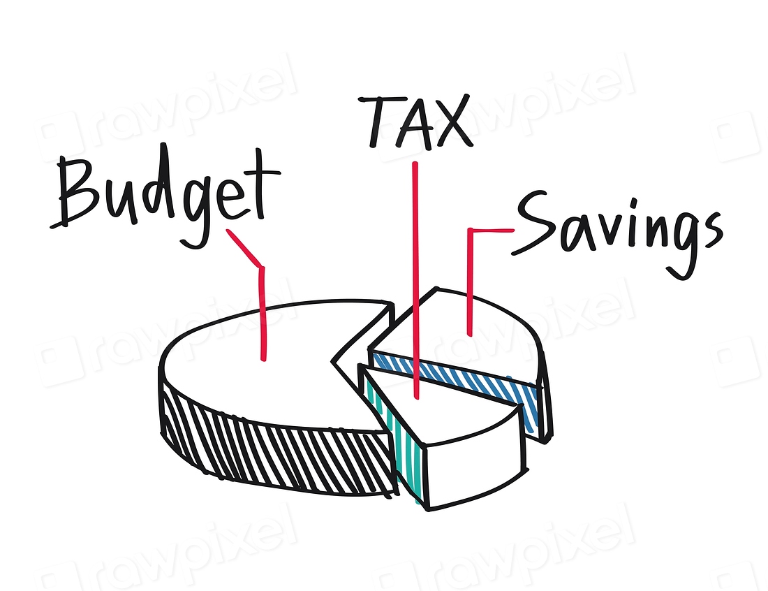 Pie chart of income illustration | Premium Vector - rawpixel