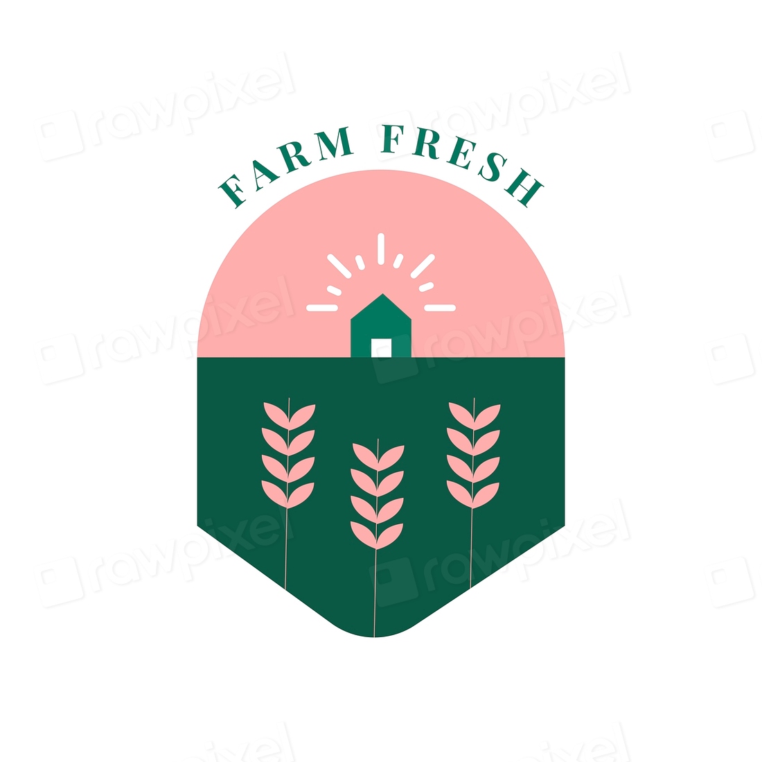 Farm fresh and organic icon | Premium Vector - rawpixel
