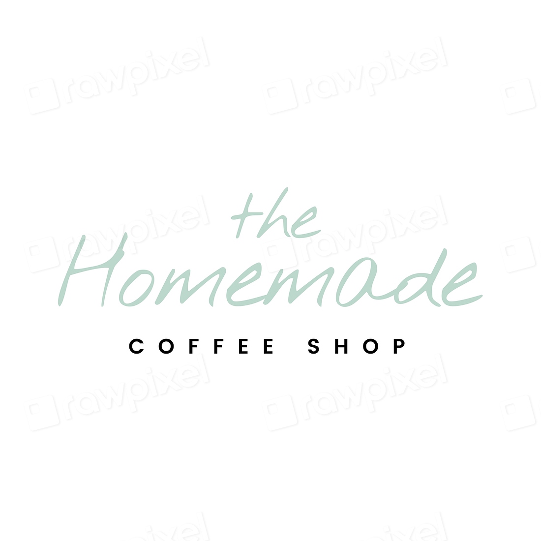 homemade coffee shop logo vector | Premium Vector - rawpixel