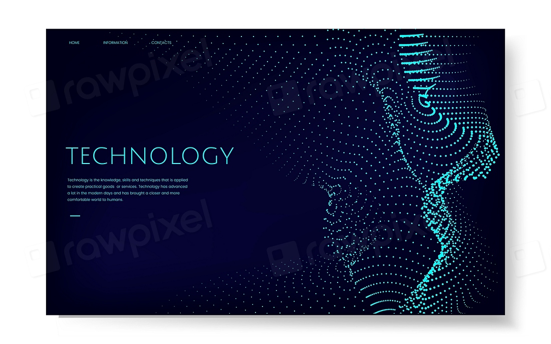 Data visualization particle dynamic wave | Premium Vector - rawpixel