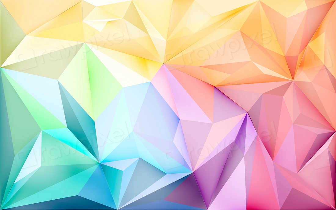 Background wallpaper polygons gradient colors | Premium Vector - rawpixel